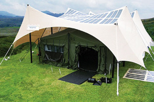 Sun Is The Future - Solar Powered Tent