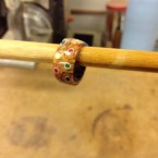 DIY Colored Pencil Ring | Home Design, Garden & Architecture Blog Magazine