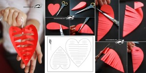 Awesome 3D Paper Heart | Home Design, Garden & Architecture Blog Magazine