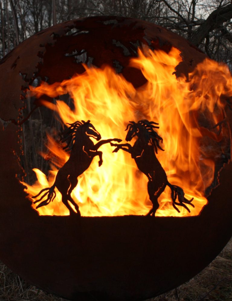 Amazing Metal Fire Pit Designs | Home Design, Garden & Architecture ...