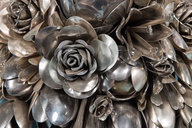 Artist Turns Old Silverware into Blooming Flower Bouquets | Home Design ...