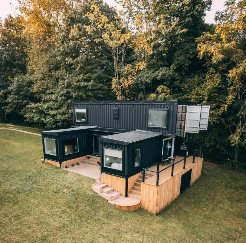 Massive 6 unit Shipping Container Home | Home Design, Garden ...