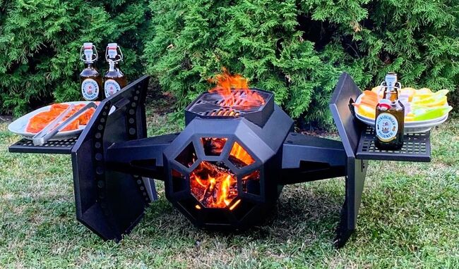 Start Wars Fans Are Going to Love This Amazing Tie Fighter BBQ Grill ...