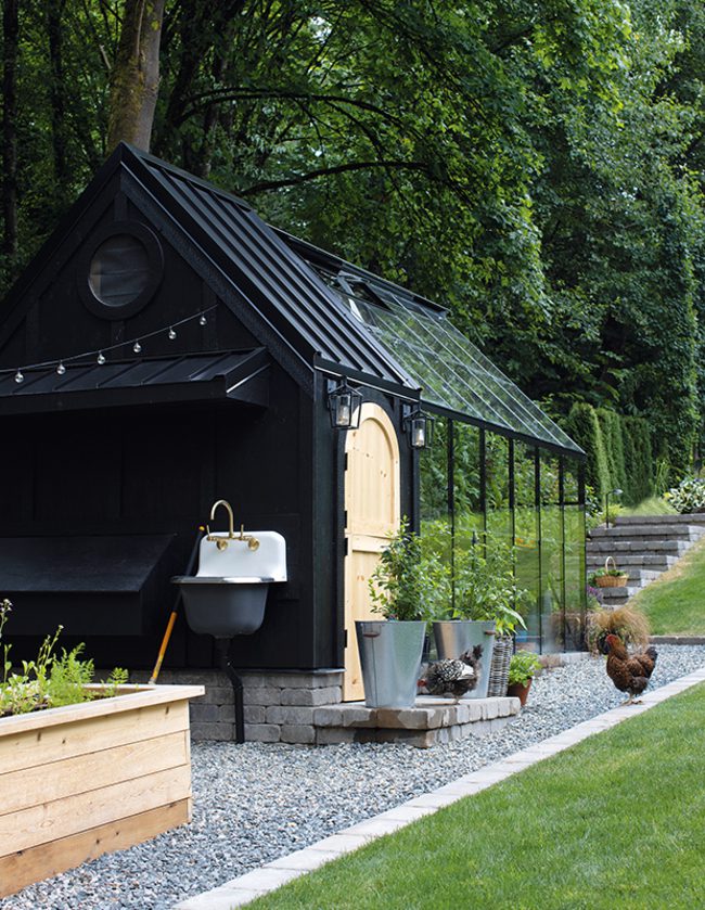This Dreamy Scandinavian Greenhouse Is Also A Chicken Coop | Home ...