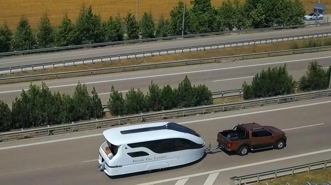 Amphibious Caravan From SealVans Merges Camping and Sea Transport ...