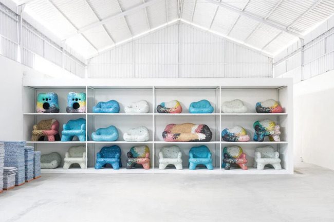 Waste Plastic Offcuts Make Up Circular Design Studio’s Facade by Space ...