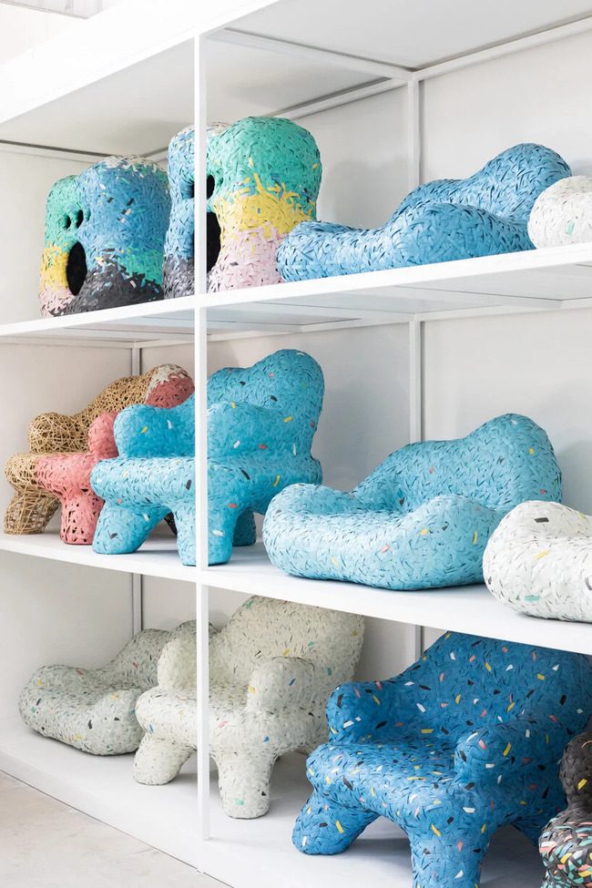 Waste Plastic Offcuts Make Up Circular Design Studio’s Facade by Space ...