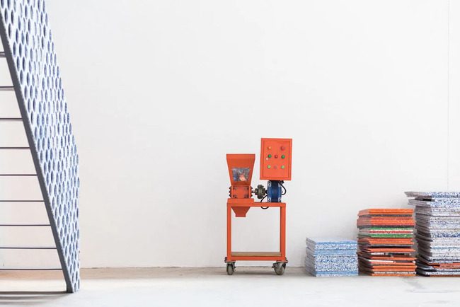 Waste Plastic Offcuts Make Up Circular Design Studio’s Facade by Space ...