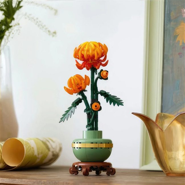 LEGO Botanical Series to Get Upgraded with Vibrant Chrysanthemum and ...